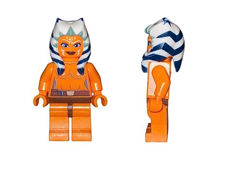 Star Wars Ahsoka Tano Nackte Minifiguren Individuelles Design Auf Lgo