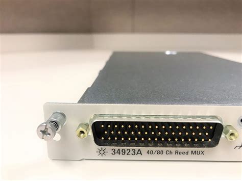 HP Agilent 34923A 40 80 Channel Reed Multiplexer Sell Rent Lease Buy Trade