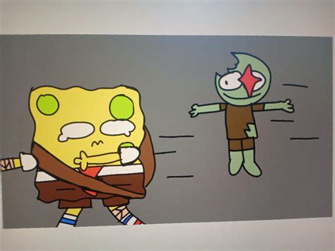 Run Spongebob Run By Andywattynesa On Deviantart
