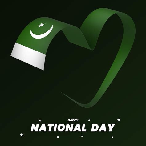 Premium PSD Pakistan Flag Element Design National Independence Day
