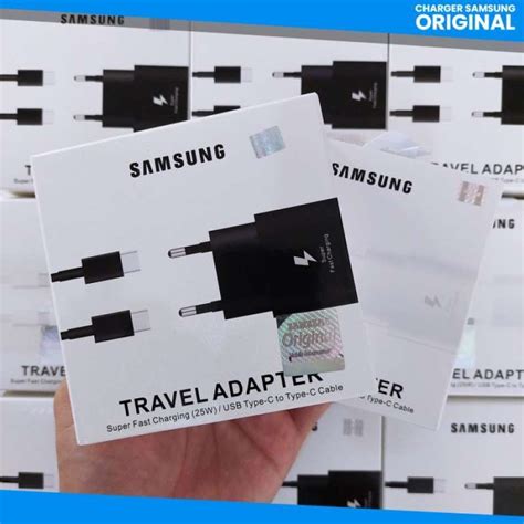 Promo Charger Samsung 25 Watt Original 100 Super Fast Charging Type C Diskon 23 Di Seller