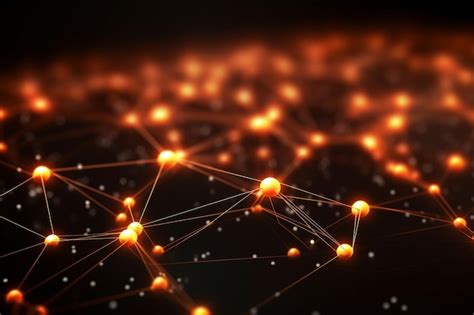 Network Mesh Wire Digital Technology Background Premium Ai Generated