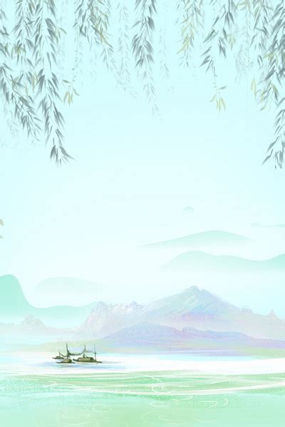 清明节气海报背景图片免费下载 千库网