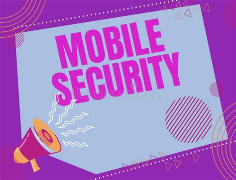 Inspiration Showing Sign Mobile Security Conceptual Photo Protection Of Mobile Phone From