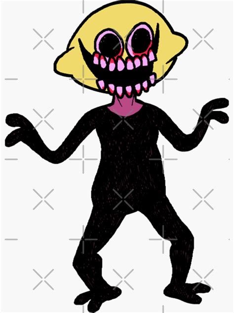 Monster Friday Night Funkin Sticker For Sale By Jwaneca Redbubble