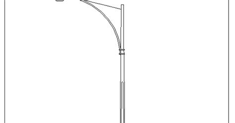 Inspirasi Lampu Jalan DWG