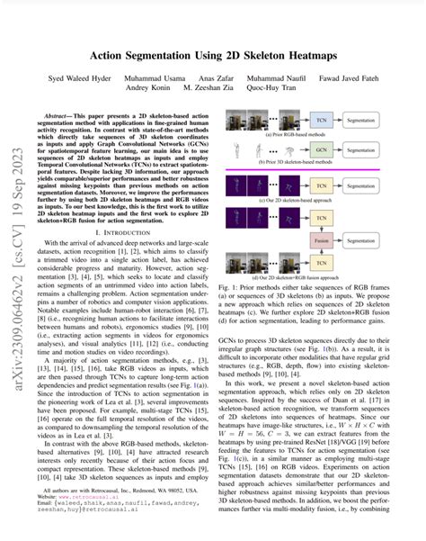 Rp Action Segmentation Using 2d Skeleton Heatmaps Retrocausal