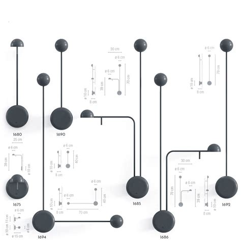 3d Vibia Pin Wall Model