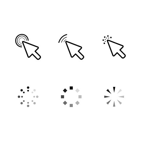 Premium Vector Flat Design Mouse Cursor Set Premium Vector Flat Design Mouse Cursor Set