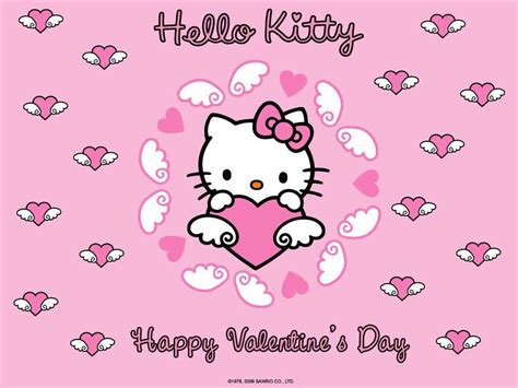 Hello Kitty Valentines Day Wallpapers Wallpaper Cave