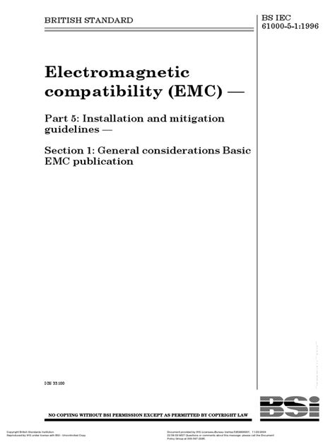 Iec 61000 4 29 Pdf Electromagnetic Compatibility International Organization For