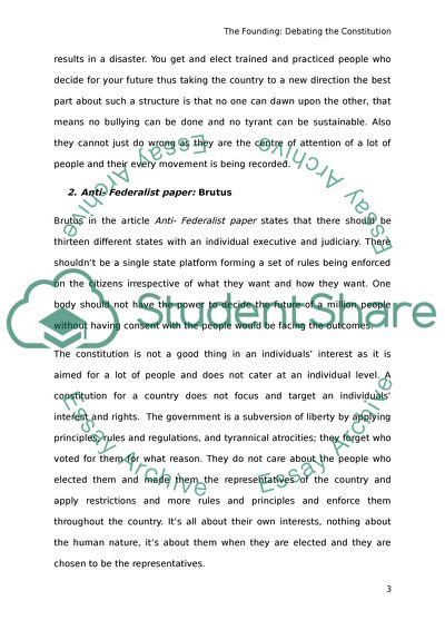 Anti Federalist Paper Brutus Andfederalist No 10 James Madison Essay
