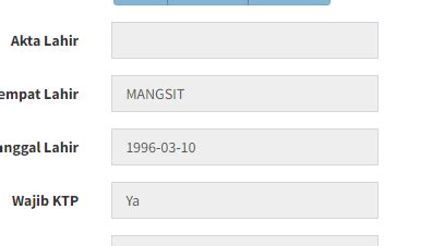 Format Tanggal Lahir Di Penduduk Detail Tidak Sesuai Issue 556