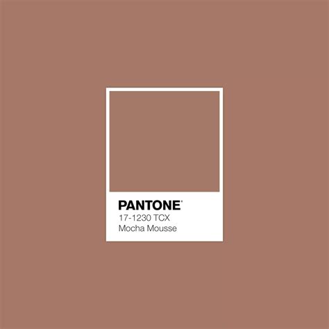 Mocha Mousse è il colore Pantone 2025 SaGrafica it