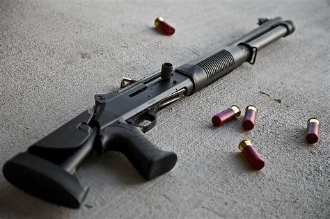 Оружие Дробовик Бенелли М3 Бенелли М4 Пуля Глок Ругер Р90 Hd обои Wallpaperbetter