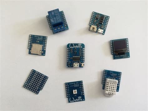 Wemos D1 Mini And Shields Nikolaus Lueneburgde