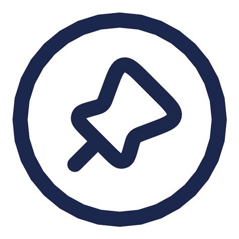 Pin Circle Vector Svg Icon Svg Repo