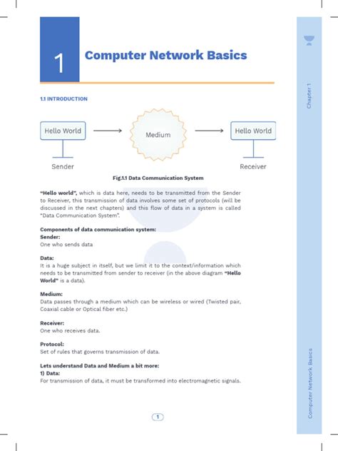 1 Computer Networks Basics Merged Pdf