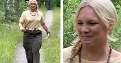 Anna Brolin Blir Uppläxad Av Kollegan Mitt Under Inspelningen Av Farmen