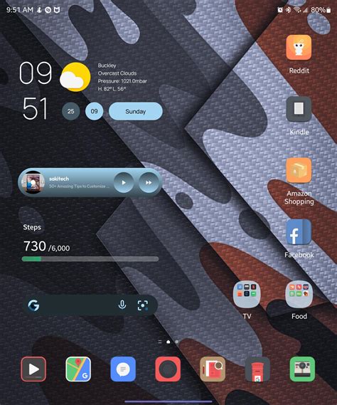 my current homescreen r galaxyfold