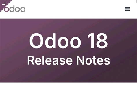 Mohamad Sarmout On Linkedin 🚀 Exciting News Odoo 18 Is Here 🚀 Im Thrilled To Share The Latest…