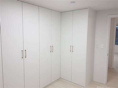 붙박이장 화장대 페트화이트 무광 붙박이장 경기광주 주방맞춤가구전문업체 주맥스원