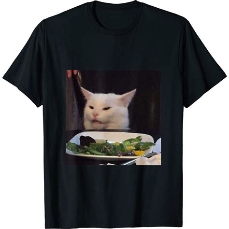 Jual Baju Dewasa Dinner Table Cat Meme Funny Internet Yelling Confused