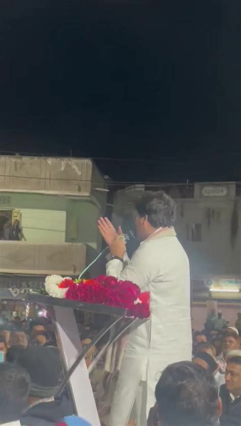 Imran Pratapgarhi Ji Has Been Campaigning Continuously In Various