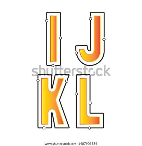 Font Technology Logo Design Concepts Stock Vector Royalty Free 1487903534 Shutterstock