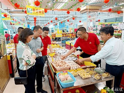 封开县农产品在番禺百越商场开卖供销联社合作产业