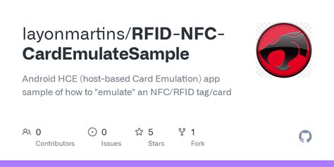 Github Layonmartinsrfid Nfc Cardemulatesample Android Hce Host Based Card Emulation App