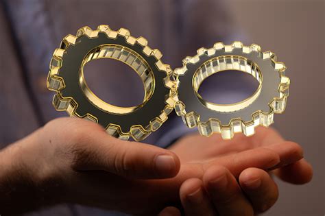 엔지니어링 및 설계 기어의 3d 렌더링을 제시하는 사람 0명에 대한 스톡 사진 및 기타 이미지 0명 3차원 형태 개념