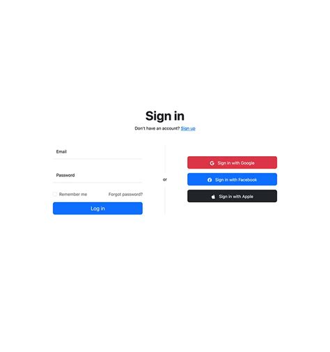 Login Page Template Using Bootstrap 5 BootstrapBrain