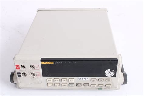 Fluke 45 Dual Display Benchtop Multimeter Unit Only Ntc Tech