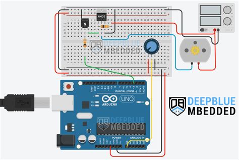 Arduino MOSFET Switch N Channel IRF520 PWM Tutorial DeepBlue