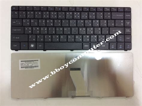 Acer Keyboard คีย์บอร์ด Acer Emachine D525 D725 Acer Aspire 4732 4732z Gateway Nv40 Nv42 Nv44