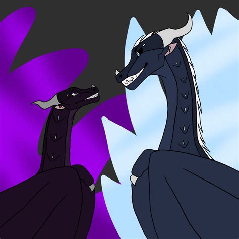 Darkstalker X Clearsight Wings Of Fire By 0blivionart On Deviantart