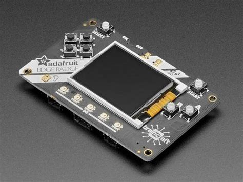 Machine Learning Comes To Badgelife With Adafruits Edgebadge