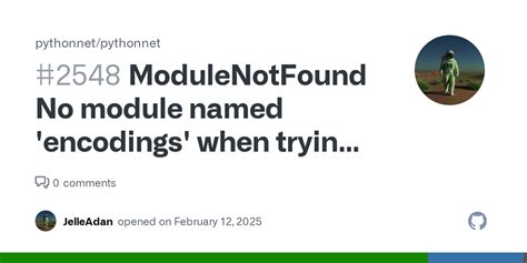 Modulenotfounderror No Module Named Encodings When Trying To Use Virtual Environment In C