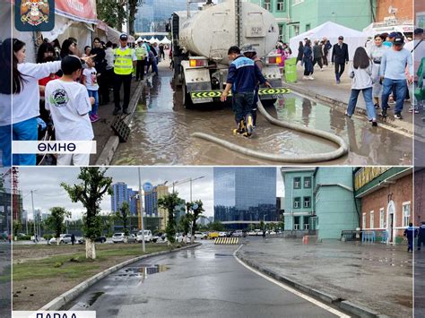 Төв цэнгэлдэх хүрээлэнгийн гадна талбайд ус зайлуулах 1200 метр шугам угсарлаа Isee Mn