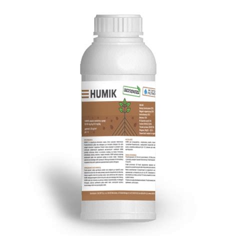 HUMIK 1L organiczno mineralny nawóz Humik Cena Opinie Nawozy
