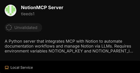 Notionmcp Server Mcp Servers · Lobehub
