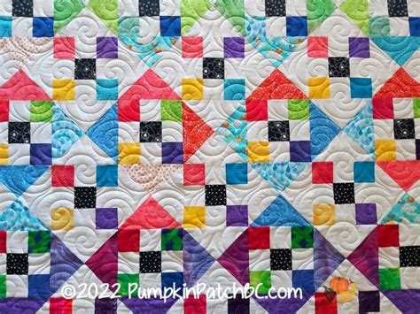 Nine Patch Stars Pumpkin Patch