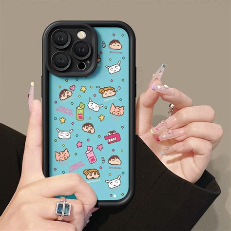 crayon xiaoxin collection case for oppo a15 a16 for a57 a17 a52 a53 a54