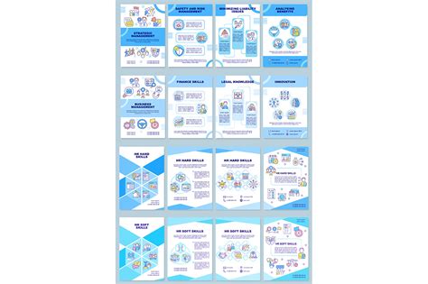 Hr Skills Brochure Template Set Graphic By Bsd Studio Creative Fabrica