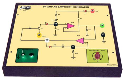 Op As Saw Tooth Wave Generator Trainer Adtron Technologies