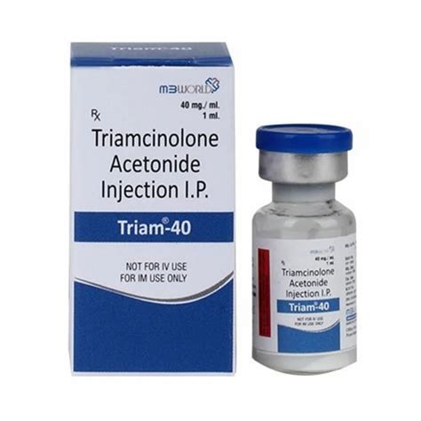Triamcinolone Acetonide Injection At ₹ 91 Piece Triamcinolone