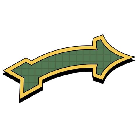 Premium Vector Retro Arrow Decoration