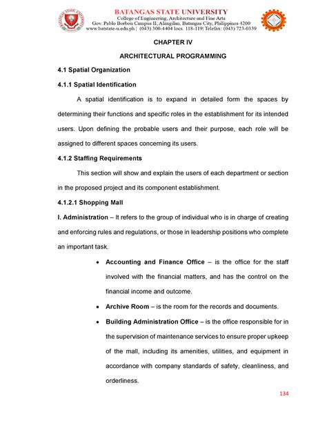 chapter 4 architectural design 5 research paper chapter iv