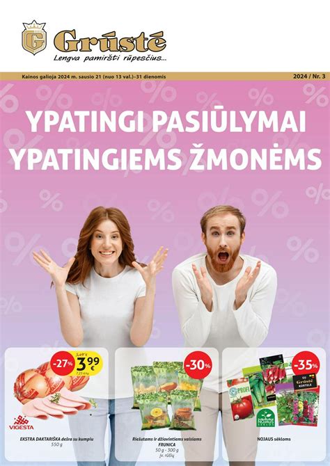 Grūstė Leidinys Ir Kitos Akcijos Vienoje Vietoje Galioja Nuo 2024 01